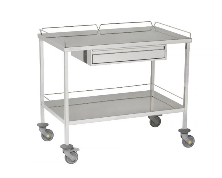 Tables à instruments en inox Tables à instruments pour le bloc ...